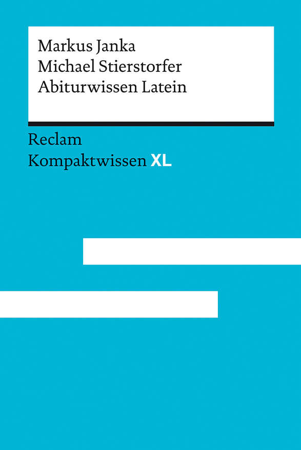 Abiturwissen Latein | Reclam Verlag